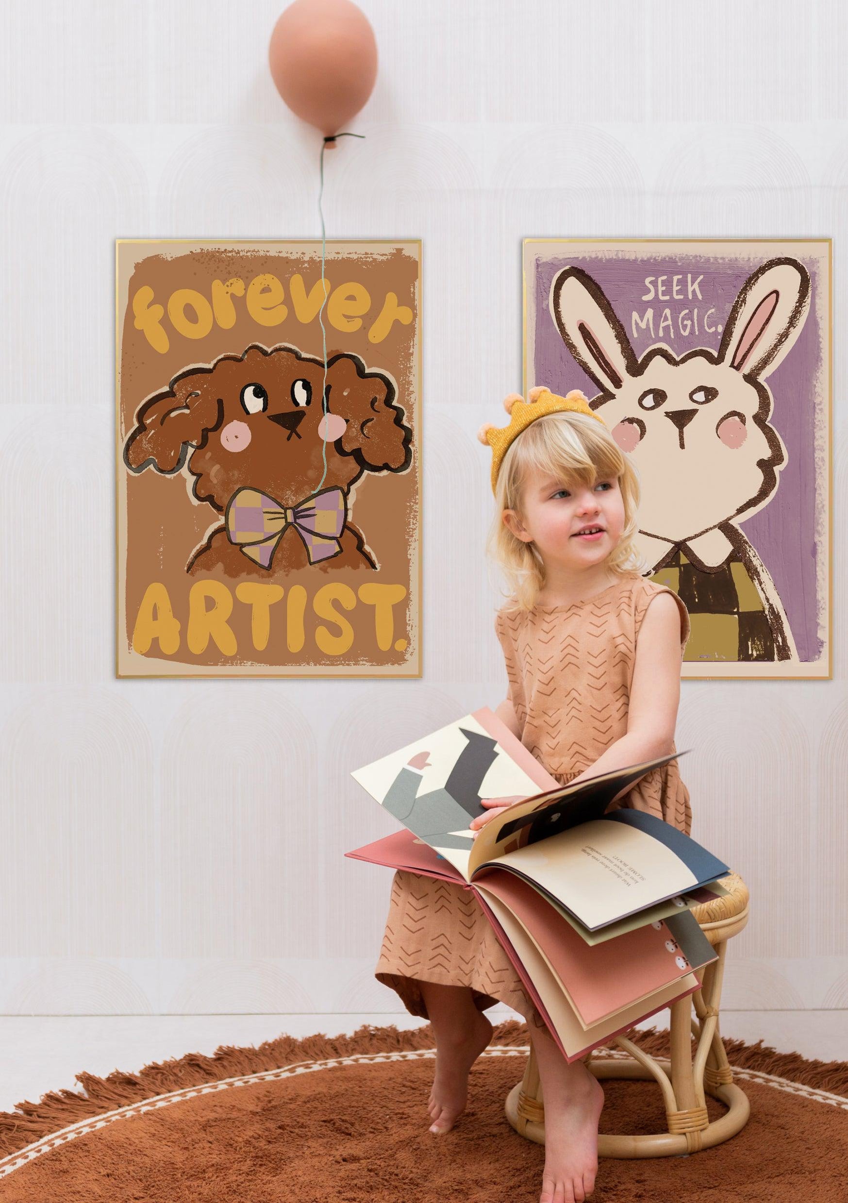 POSTER SEEK MAGIC — studioloco